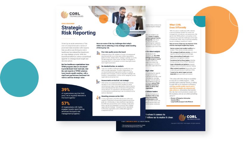 CORL Executive-Level Reporting Use Case